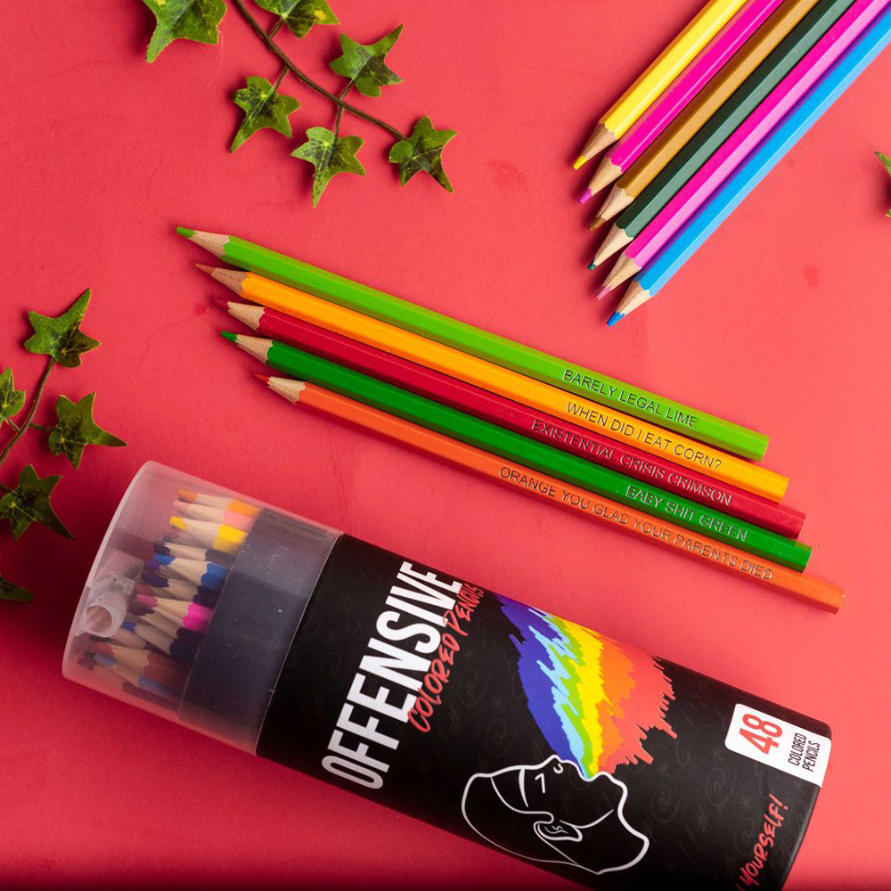 Offensive Color Pencils - 48pcs – EP Products Canada